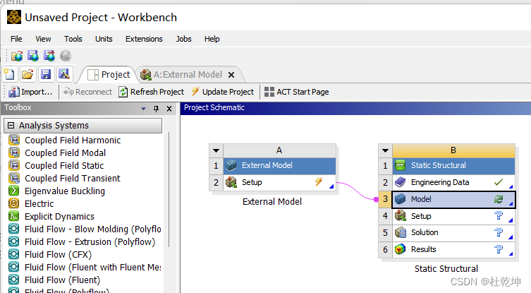 ANSYS网格转化为模型、ANSYS网格导入到workbench分析_网格控制没有关联到任何几何结构-CSDN博客