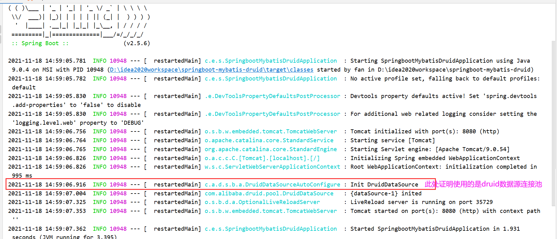 springboot整合mybatis+druid（详解）_springboot整合druid+mybatis-CSDN博客