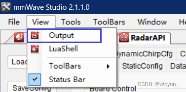 使用LUA脚本，通过Matlab控制mmWave Studio，一键实现DCA1000参数配置和雷达数据采集_mmwavestudio设置点云-CSDN博客