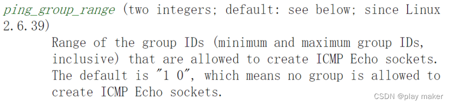 ping_group_range_ping group range-CSDN博客