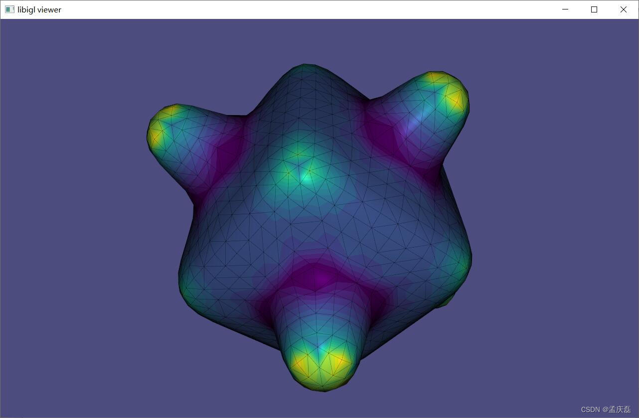 Libigl学习笔记——二、第二章——离散几何量和算子_多边形 拉普拉斯-CSDN博客