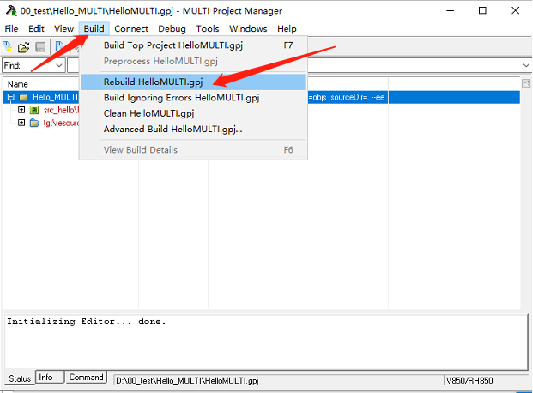 使用GHS MULTI新建工程并编译代码-CSDN博客