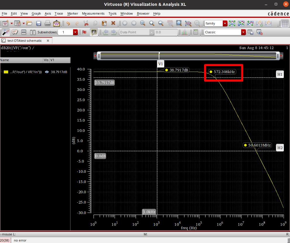 用Cadence Virtuoso IC617和工艺参数设计有源负载差动对（五管OTA）运放_5管ota buffer-CSDN博客