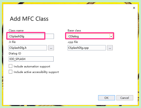 基于MFC的对话框程序添加启动画面_mfc绘制界面的时候绘制了两个dialog是为什么?-CSDN博客