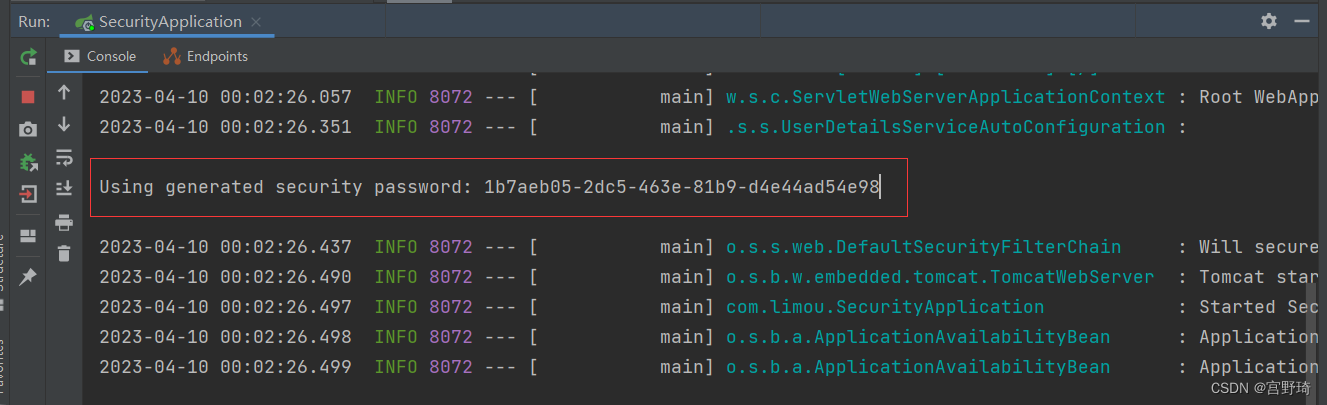 Springsecurity入门,前后端分离案例(笔记持续更新)springsecurity零基础教学前后端分离 Csdn博客