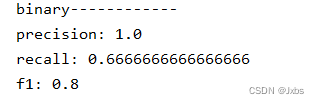 precision、recall、f1score的计算_python计算presion recall-CSDN博客