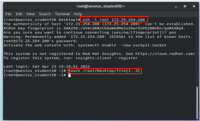 2.2Linux中的远程登录服务_ecdsa key fingerprint is sha256-CSDN博客