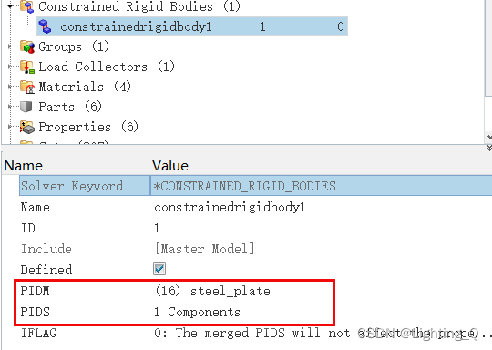 LS-DYNA几种连接关系 刚体/柔性体_lsdyna刚体和柔性体连接-CSDN博客