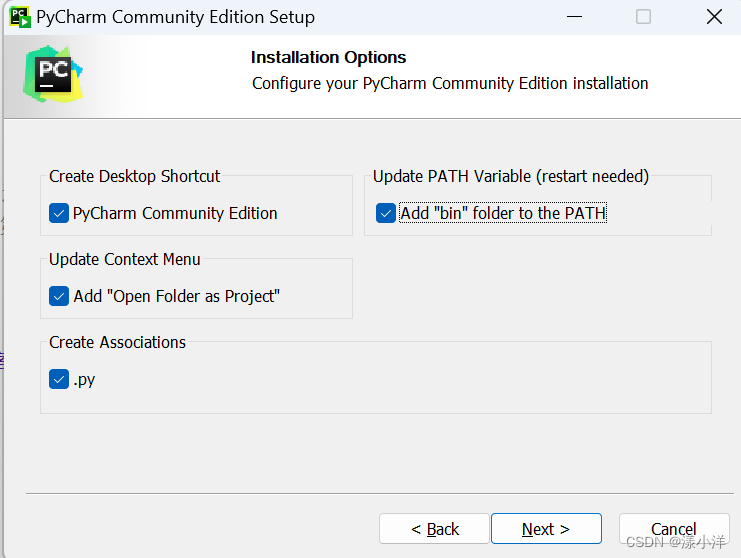 Windows安装PyCharm及设置中文_config or installation directory-CSDN博客