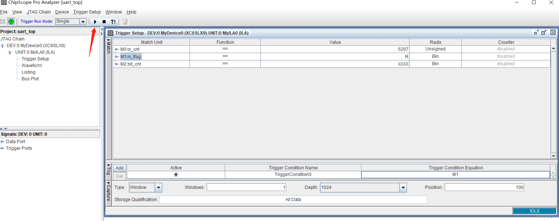 【FPGA学习】ISE调试助手：逻辑分析仪（ChipScope Pro）-CSDN博客