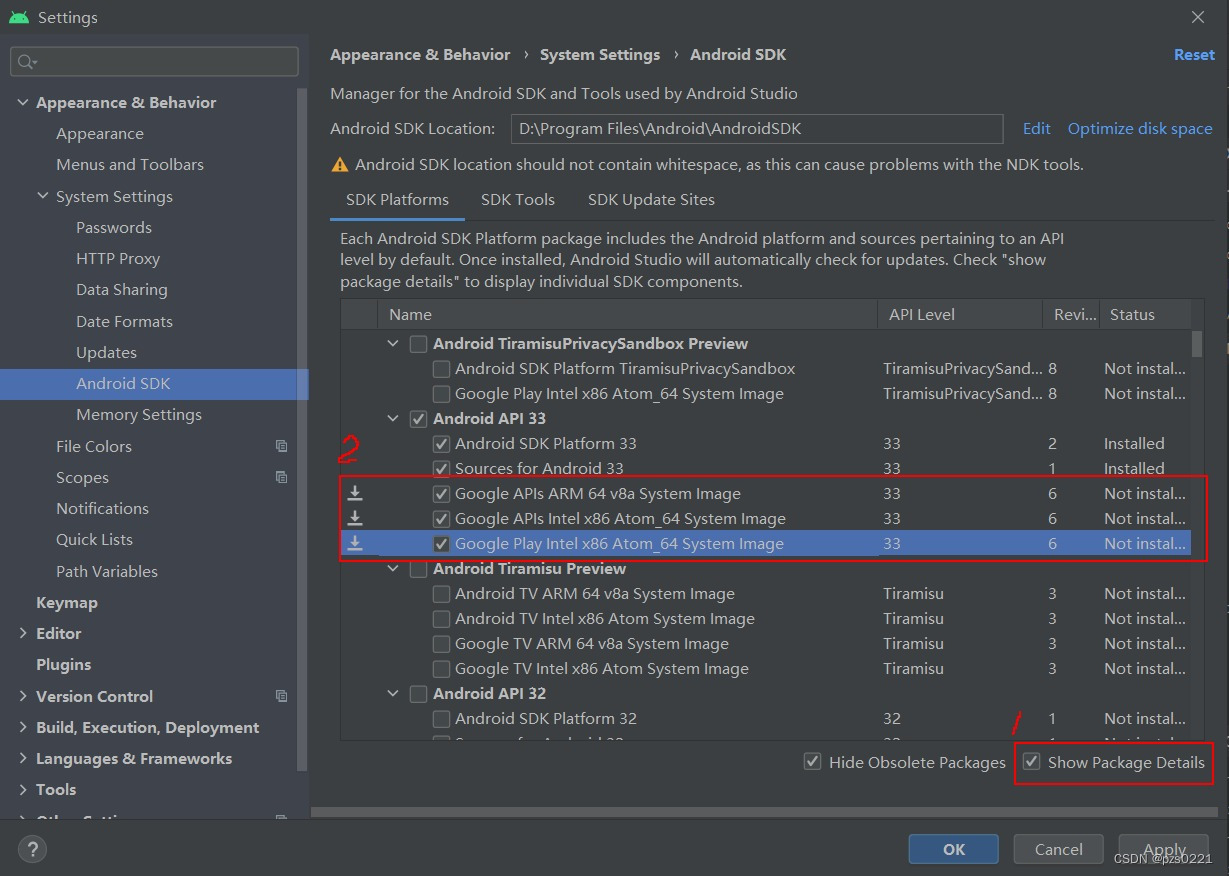 Android studio使用_a system image must be select-CSDN博客