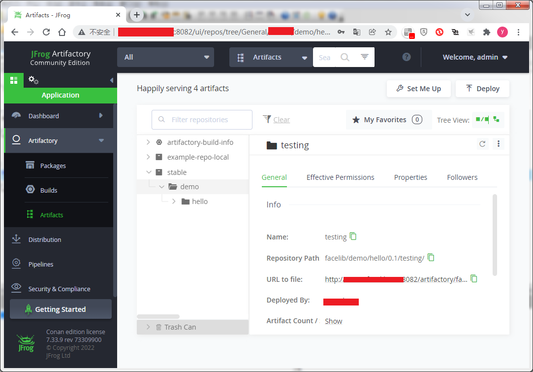 conan入门(一):conan 及 JFrog Artifactory 安装-CSDN博客