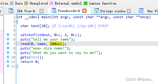 【BUUCTFPWN】ciscn_2019_n_5 shellcode_pwn 5shellcode-CSDN博客