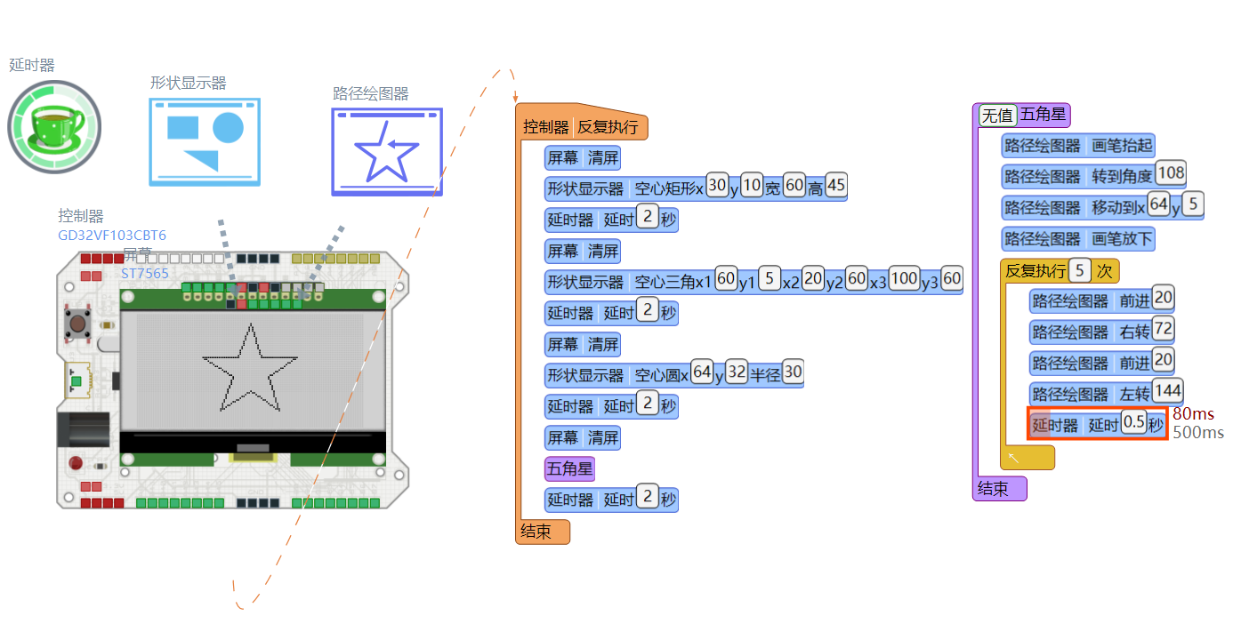 基于linkboy+GD32编程实现多种屏幕显示效果（LCD1602、LCD12864、彩屏）_linkboy程序的案例_know_linkboy的博客-CSDN博客