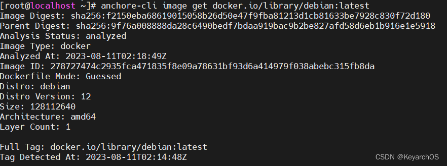 KeyarchOS(KOS)安装Anchore-CSDN博客