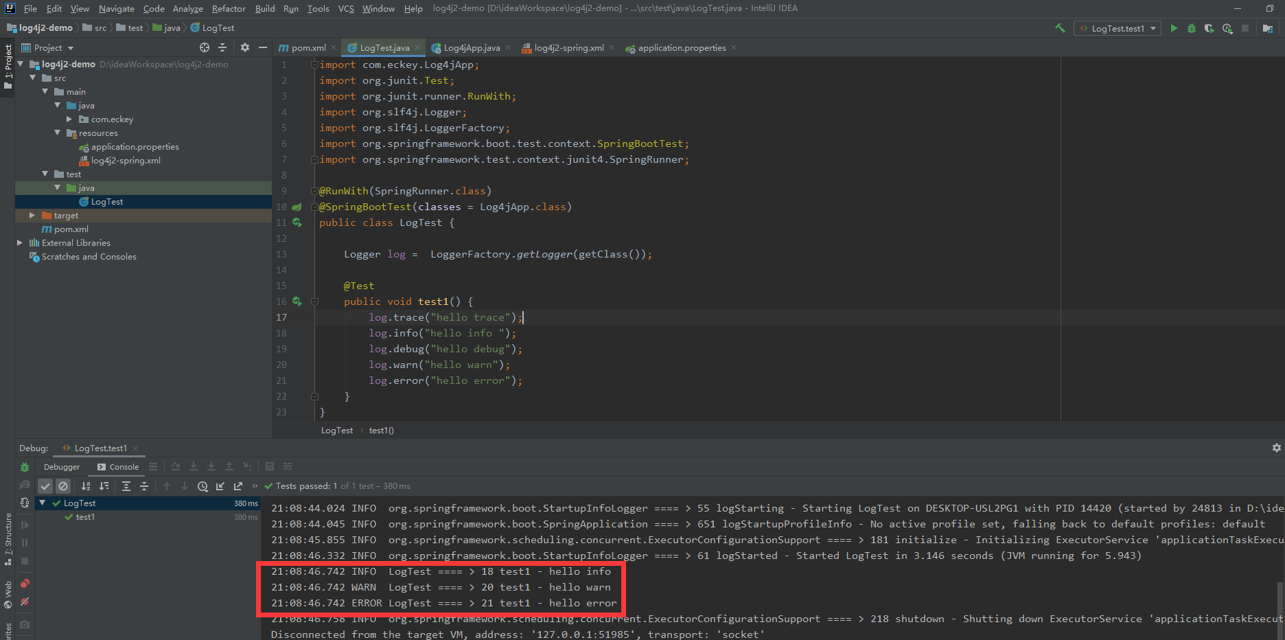 SpringBoot从入门到放弃之日志配置_slf4j-reload4j-CSDN博客