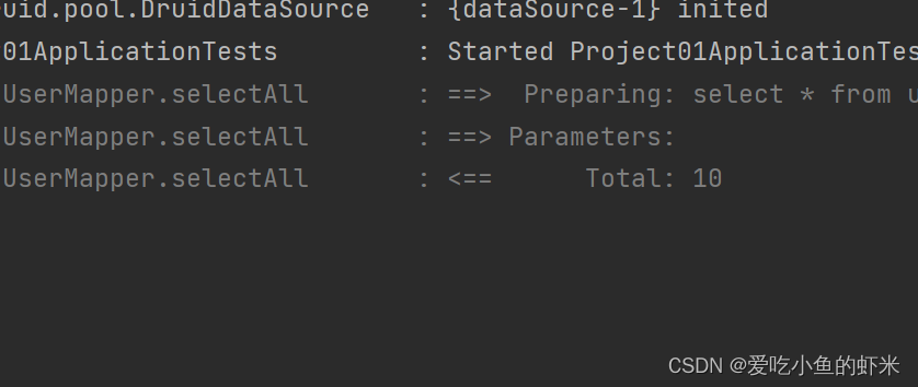 Springbootmybatis实现日志中输出sql语句spring 日志获取sql语句 Csdn博客