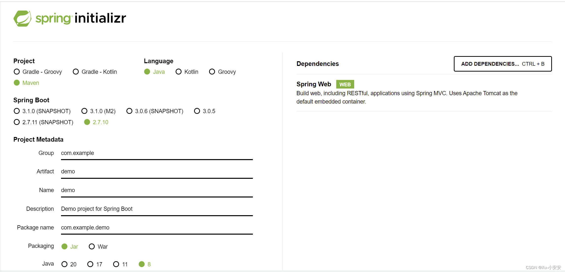 Springboot项目打包dockers部署