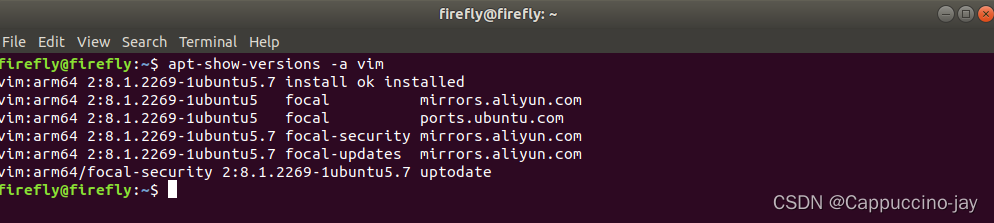 【linux】使用 Apt Get 查询并安装指定版本的软件apt安装指定版本的包 Csdn博客