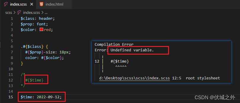 CSS - 预处理器SCSS_css scss-CSDN博客