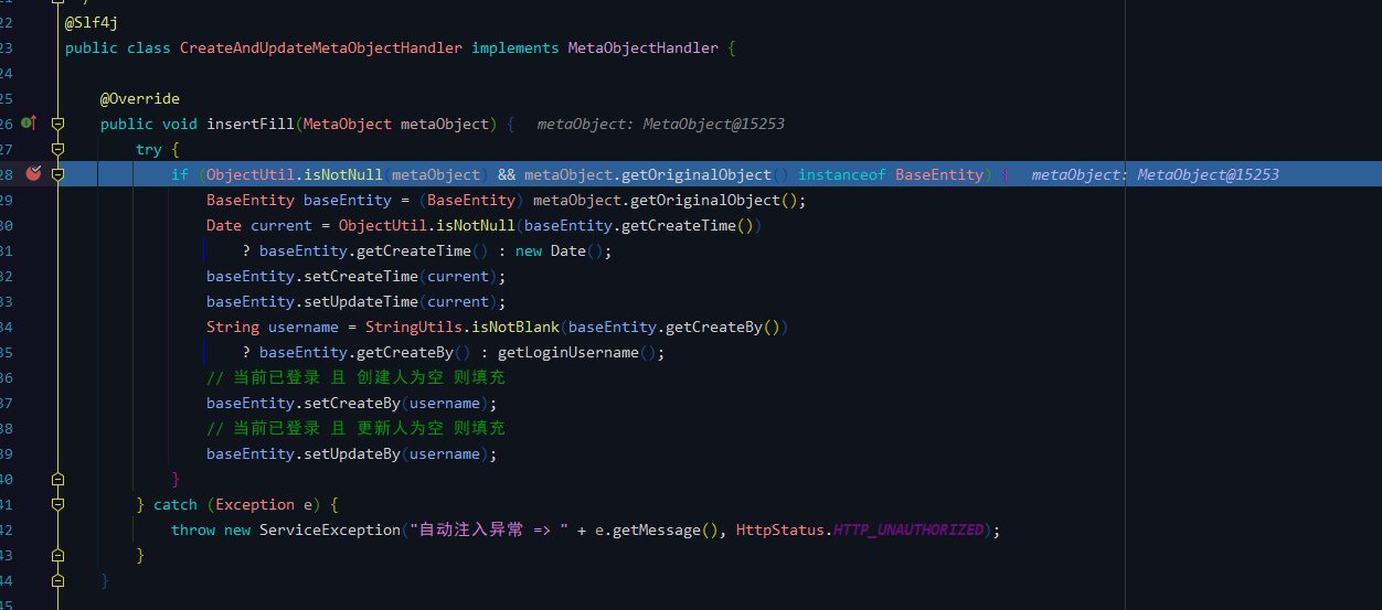 【RuoYi-Vue-Plus】学习笔记 19 - Mybatis-Plus（一）自动填充功能的实现与分析（Mybatis-Plus 源码）_ruoyiplus id自增处理-CSDN博客