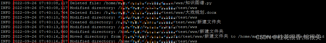 监控文件变化 (Python—看门狗)_python watchdog监控不到文件变化-CSDN博客