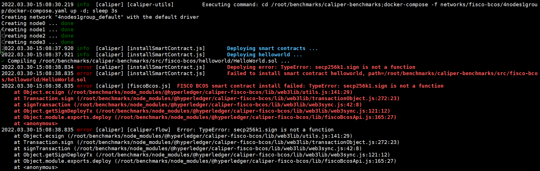 fisco-bcos使用caliper进行压力测试_caliper压力测试-CSDN博客
