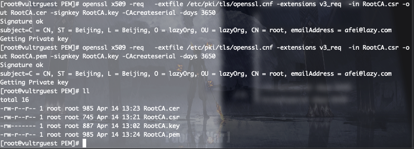 OpenSSL制作自签名V3证书_openssl生成v3证书-CSDN博客