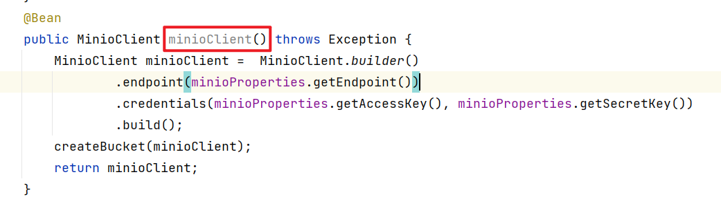 SpringBoot 集成minio MinioClient无法依赖问题-已解决_failed to instantiate [io.minio.minioclient]: fact-CSDN博客
