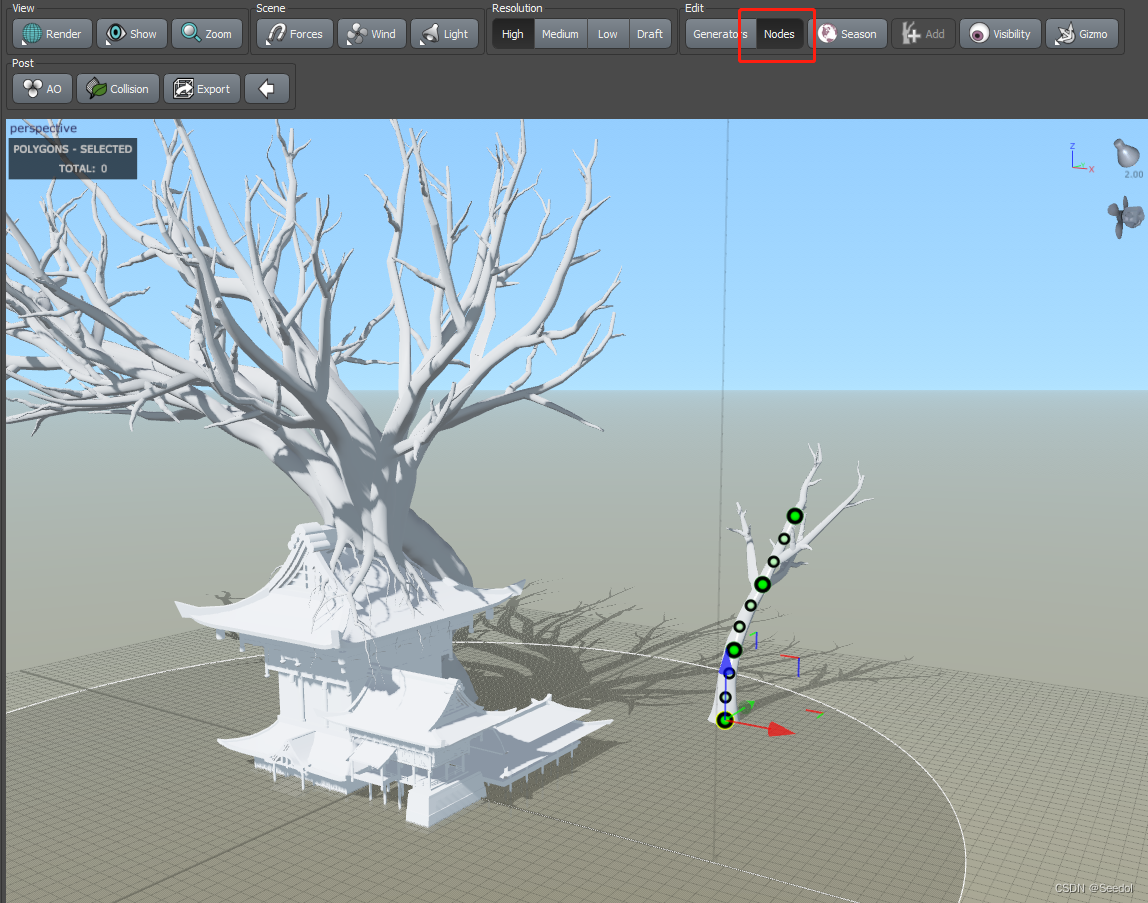 UE风格化Day13-SpeedTree创造风格化的大榕树_speedtree handdraw模式_Seedol的博客-CSDN博客
