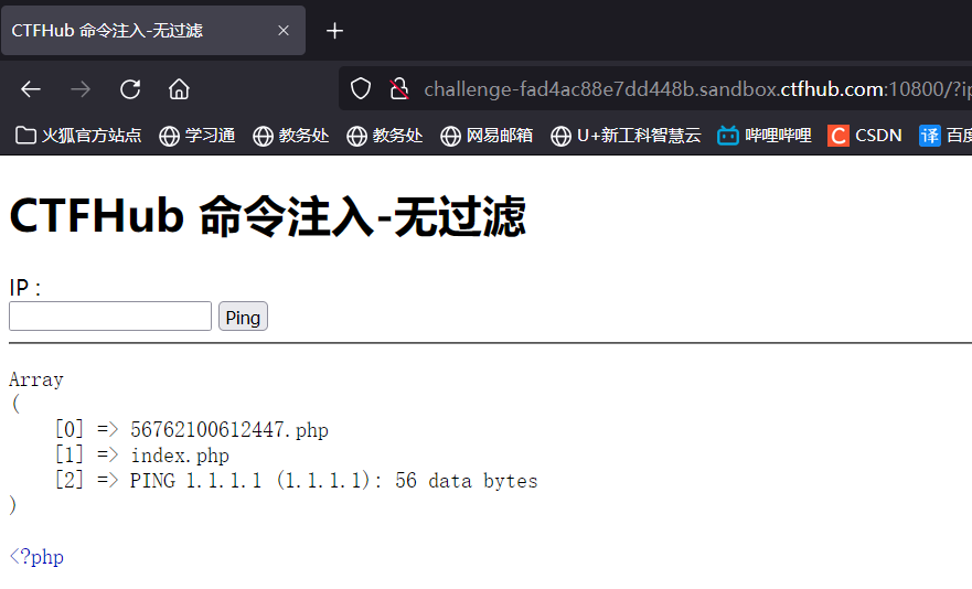 CTFHub技能树 Web-RCE 详解-CSDN博客