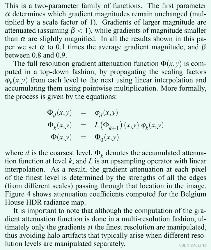 Gradient Domain High Dynamic Range Compression-CSDN博客