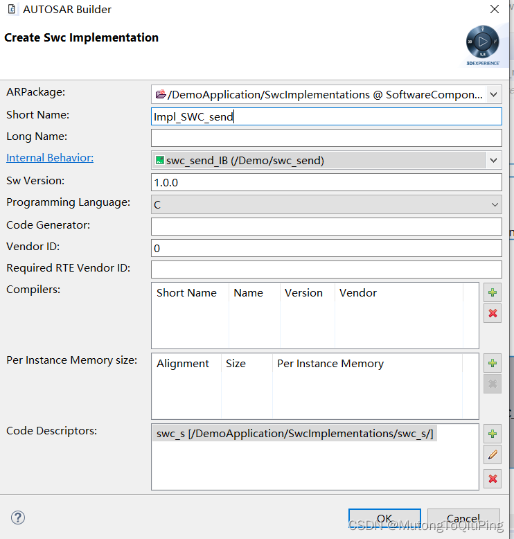 autosar builer 中新建swc_autosar builder-CSDN博客