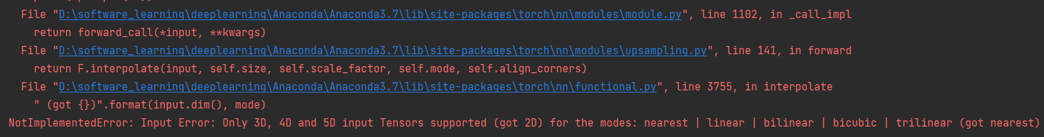 读取MNIST文件图片进行上采样、下采样（图片放大两倍）_notimplementederror: input error: only 3d, 4d and -CSDN博客