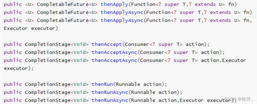 Completablefuture 异步编排 Completablefuture 开启异步 Csdn博客