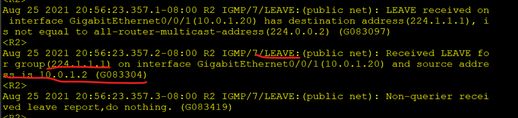 一个实验带你搞懂IP组播和IGMPV1 V2 V3 各版本的关系_组播v2.0和3.0关系-CSDN博客