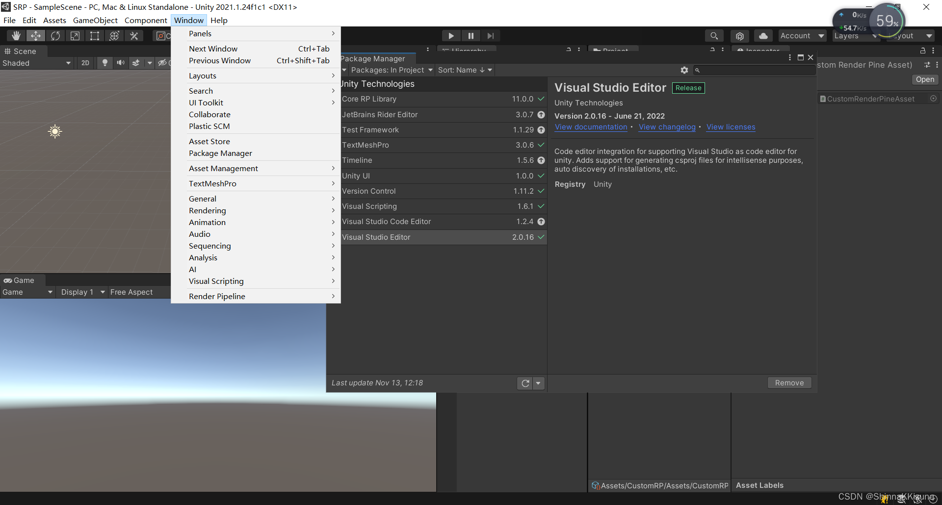关于vs中没有报错而unity中出现报错 Are You Missing A Using Directive Or An Assembly Reference 的问题 Csdn博客