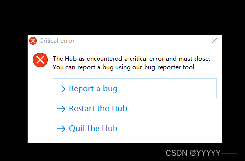 Unity Hub打开后无法正常使用（报错，读取不到工程）_the hub is unable to recognize this archived edito-CSDN博客