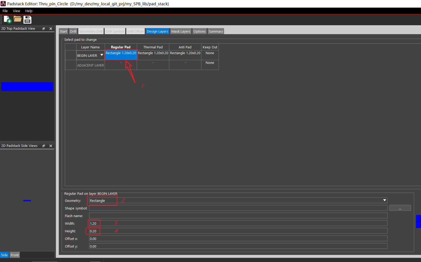 Padstack Editor 17.4 - document_pad stack-CSDN博客