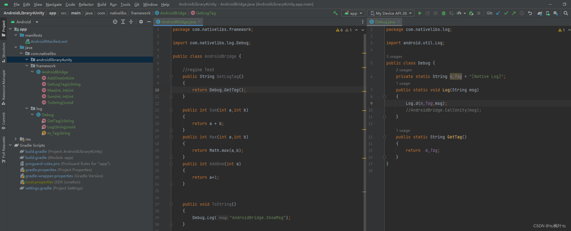Unity与原生交互之Unity篇——AndroidStudio导出aar/jar包供Unity使用实现交互全流程（1）_unity调用jar包-CSDN博客