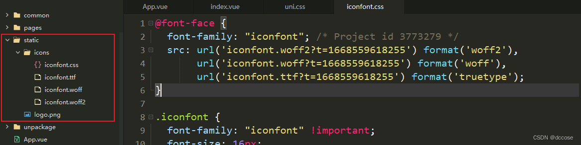 Uniapp使用阿里图标显示查找文件失败，在h5端图标显示正常但是在移动端不显示图标的问题解决，uniapp中如何使用阿里巴巴图标库uniapp 使用aliicon不显示 Csdn博客