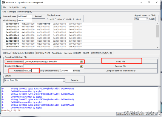 Sam-ba烧录工具的使用教程-CSDN博客