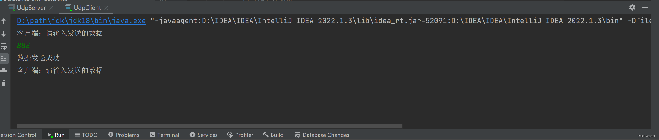 IDEA在进行UDP半双工通信时，客户端输入正常，服务端接受出现打印出方框乱码的解决方法。_udp通信 java消息乱码-CSDN博客