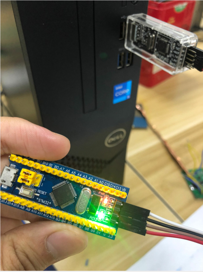 STM32学习笔记 一、基于STM32F103C8T6最小系统板和STM32CubeMX实现板载LED灯循环闪烁_stm32f103c8t6循环灯-CSDN博客