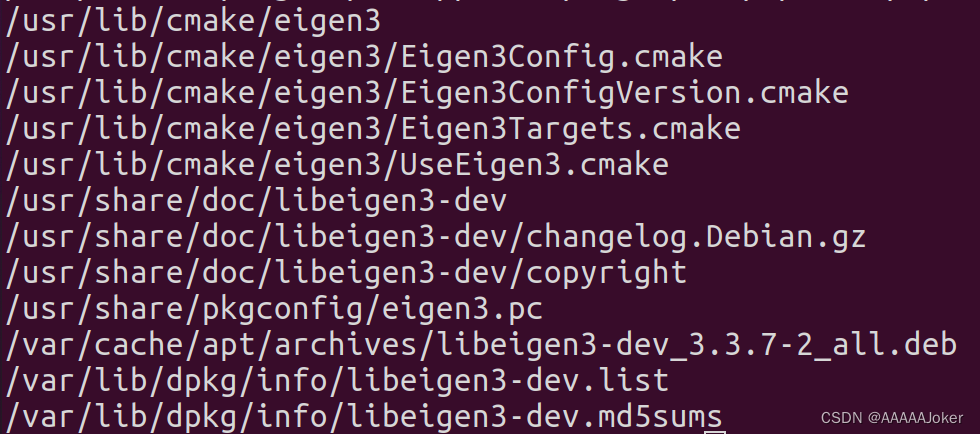 Ubuntu20.04安装Eigen3.3.7、模板类Sophus和Ceres_ubuntu终端eigen3.3.7-CSDN博客