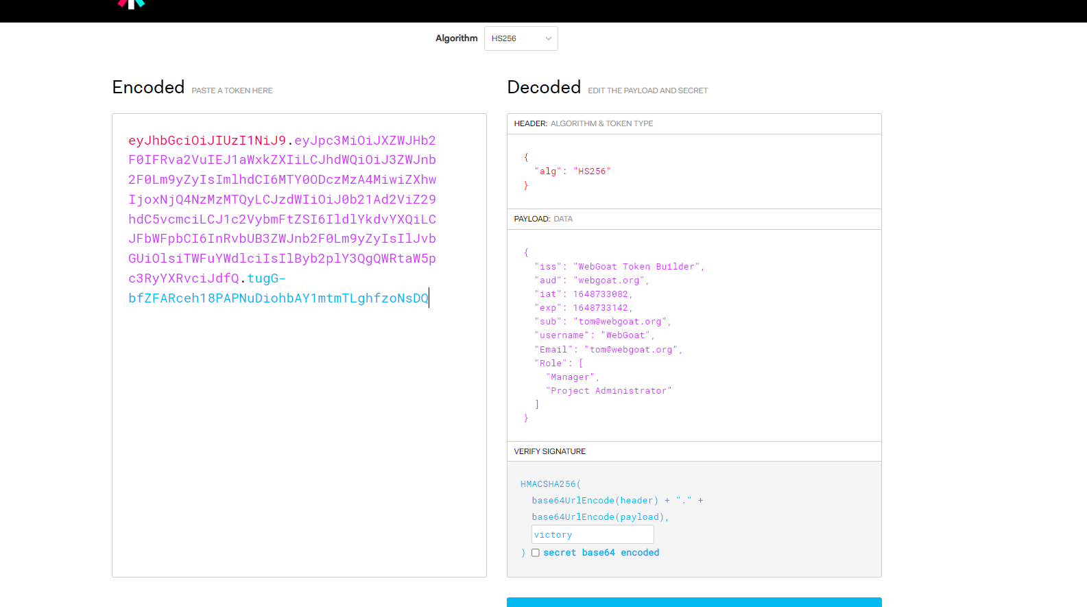 第40天-JAVA 安全-JWT 安全及预编译 CASE 注入等_jwt secret victory-CSDN博客