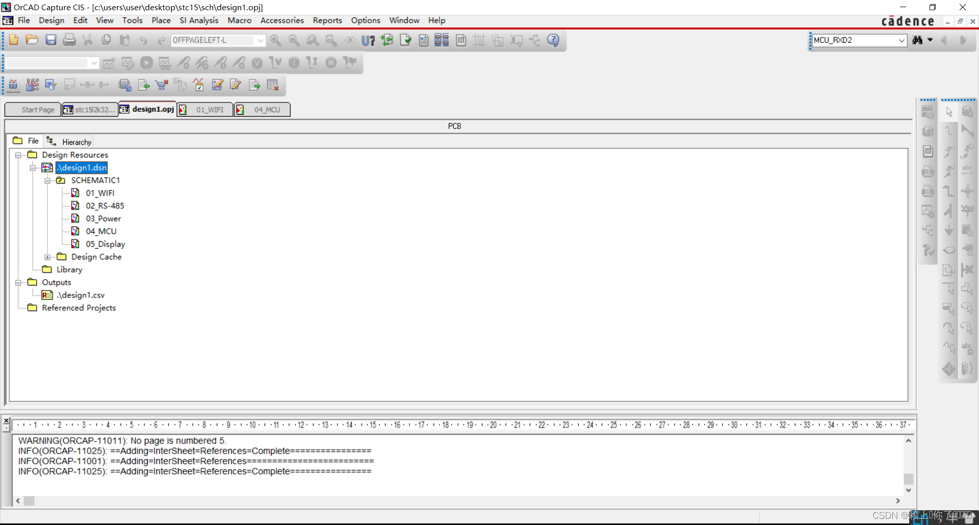 cadence学习笔记（3）-不同页面相同网路的连接_cadence可视化网络连接关系-CSDN博客