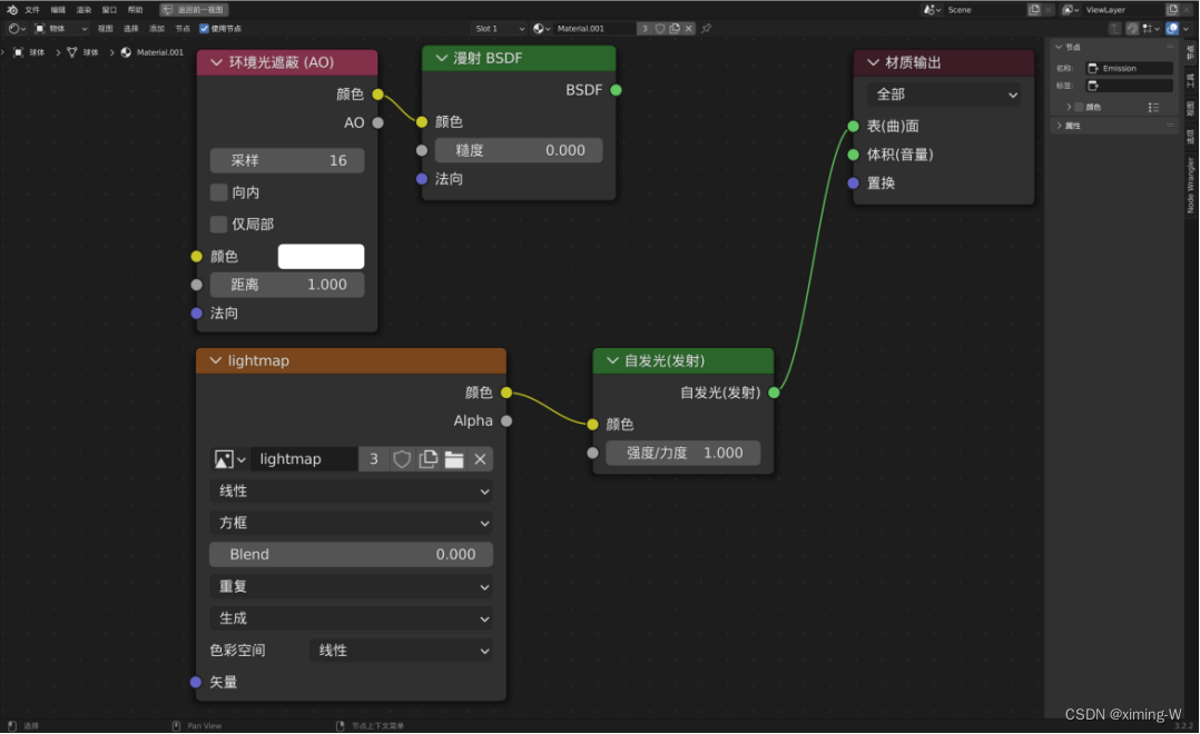 Blender烘焙Lightmap光照贴图_blend 光照烘培-CSDN博客