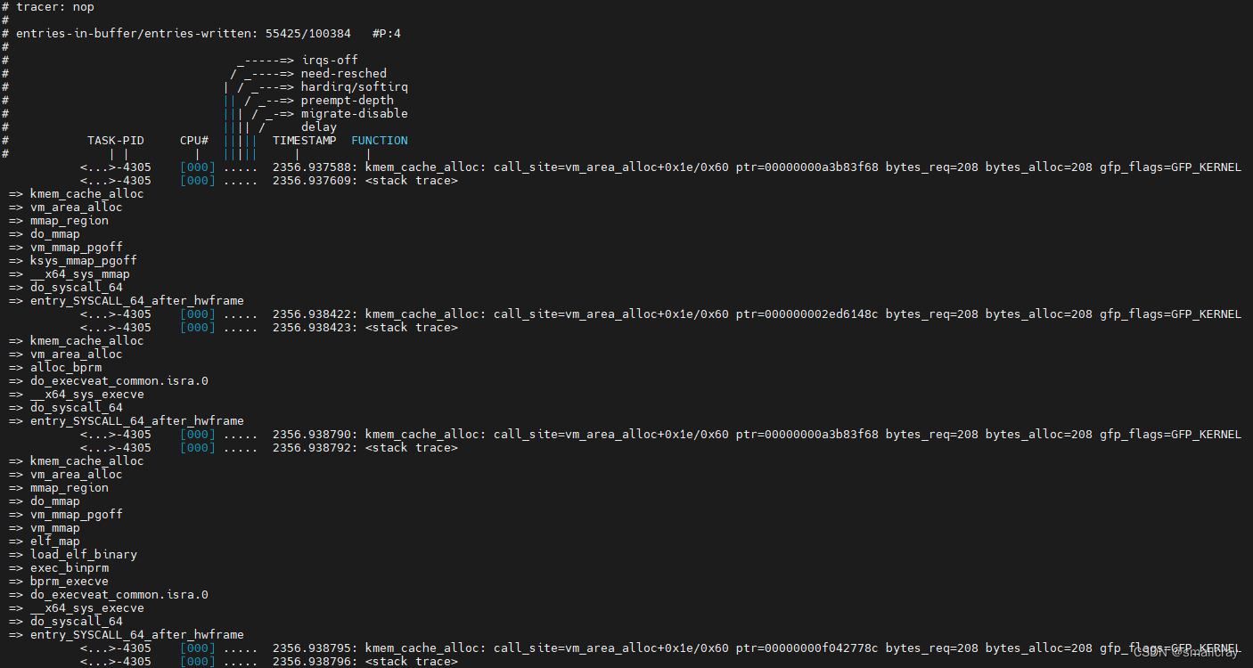 ftrace的event trace 使用举例_ftrace event案例-CSDN博客