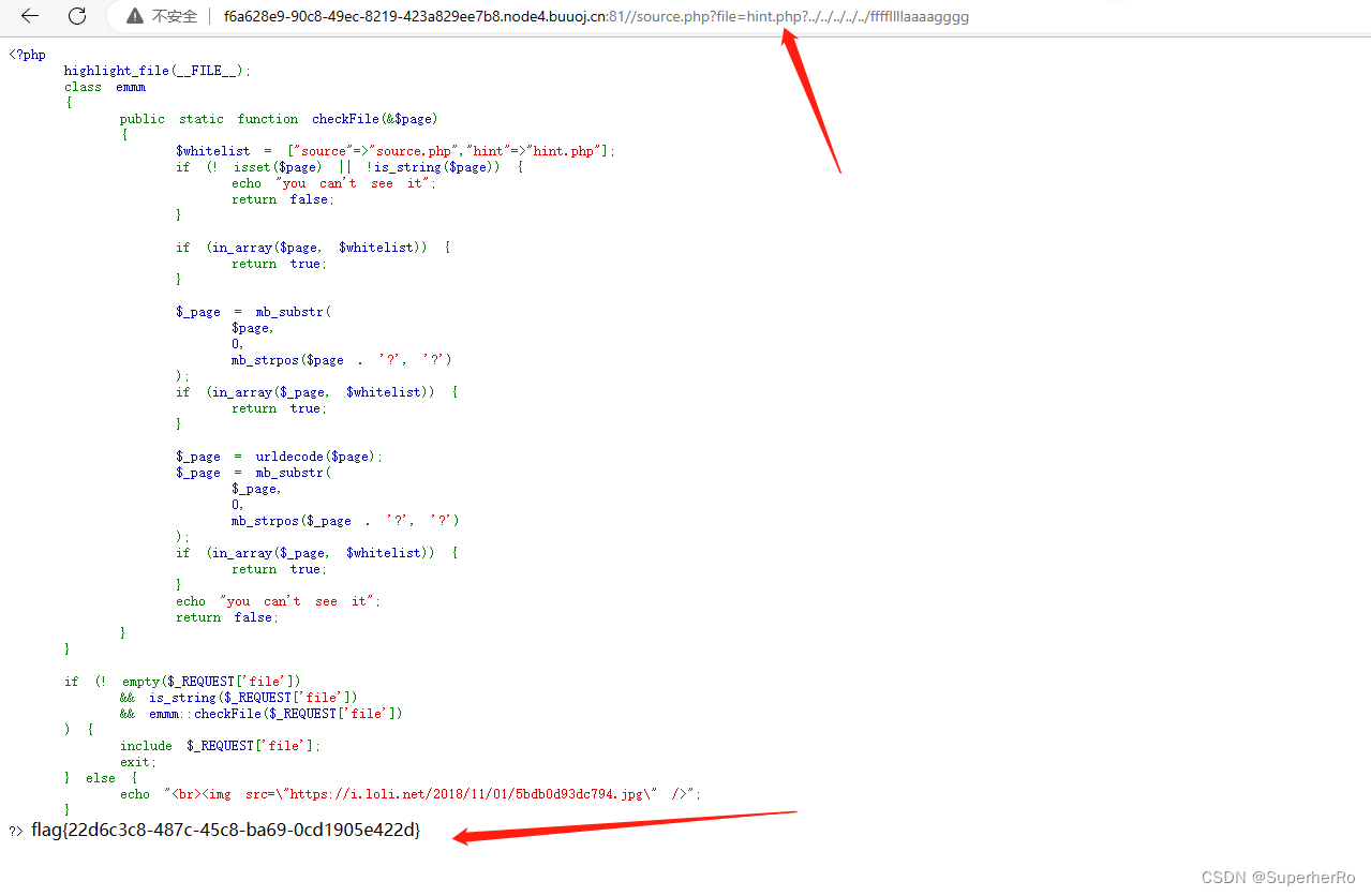 [HCTF 2018]WarmUp-CSDN博客